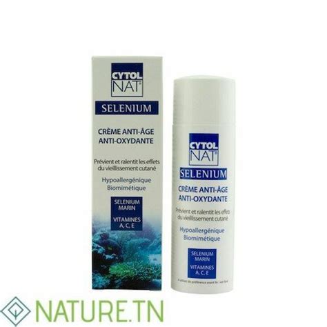 Cytol Cytolnat Selenium Creme Anti Age 50ml Naturetn