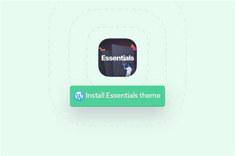 installing essentials theme essentials knowledge base