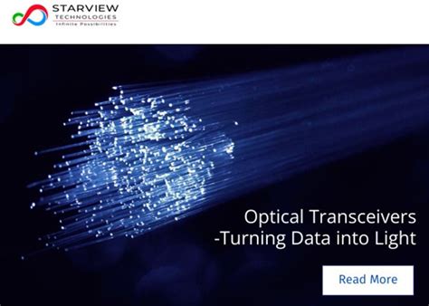 Optical Transceivers Turning Data Into Light