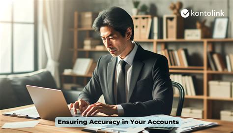 Ensuring Accuracy In Your Accounts Kontolink