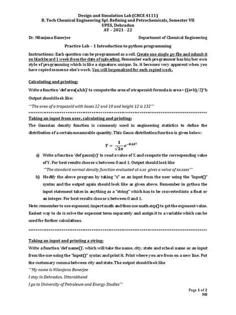 practice lab 1 introduction to python pdf exponentiation normal