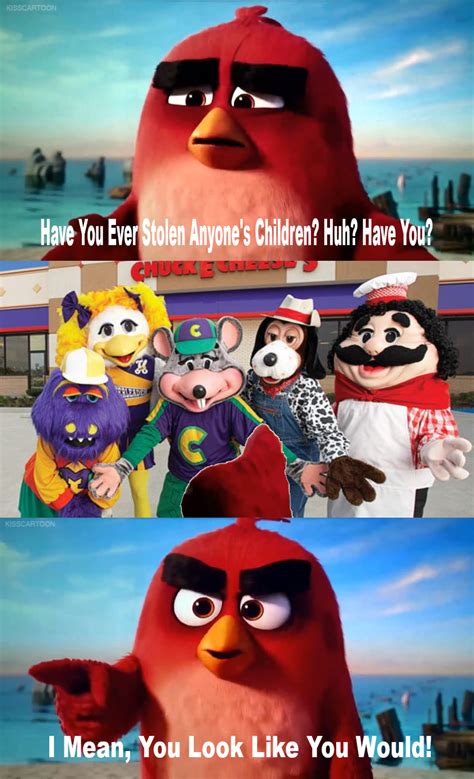 Angry Birds Hate Chuck E Cheese Rdeviantarthell
