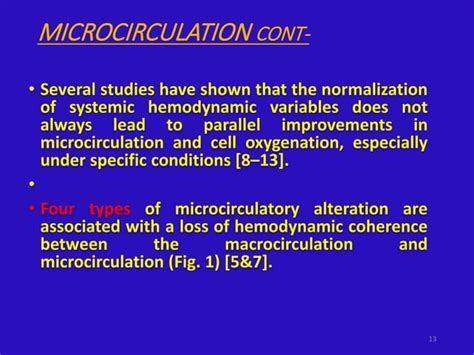 Microcirculation In Icu Pdf