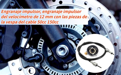 Engranaje Impulsor Engranaje Impulsor Del Velocímetro De 12 Mm Con Las Piezas De La Vespa Del
