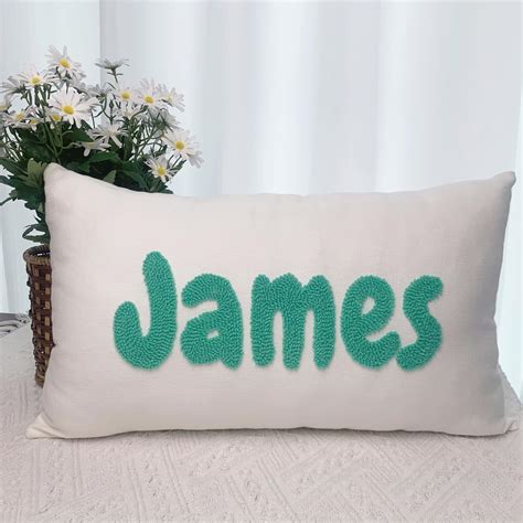Sdarrgrow Custom Lumbar Pillow With Name Personalized