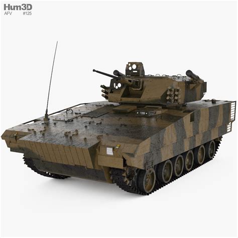 Vn17 Infantry Fighting Vehicle 3d Model Download Fighting Vehicle On