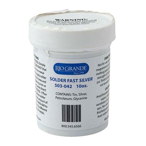 Solder Fast Silver Solder Paste Riogrande