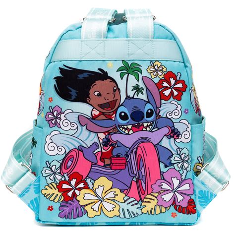 Disney Lilo And Stitch 13 Inch Nylon Backpack Wondapop