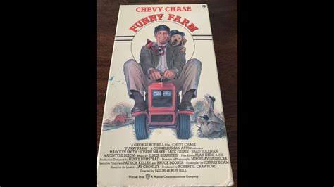 Opening And Closing Of Funny Farm 1988 Vhs Youtube