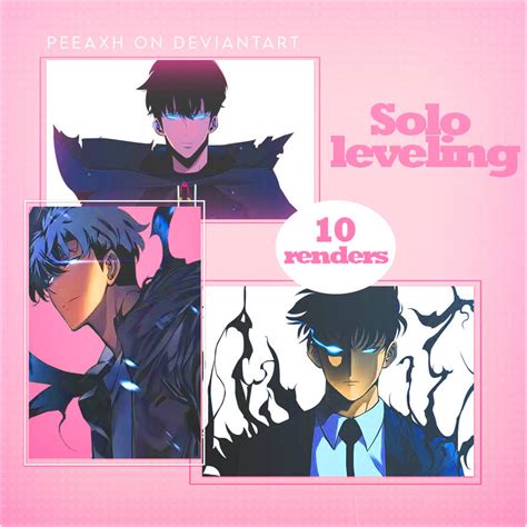 Render Pack Solo Leveling By Peeaxh On Deviantart