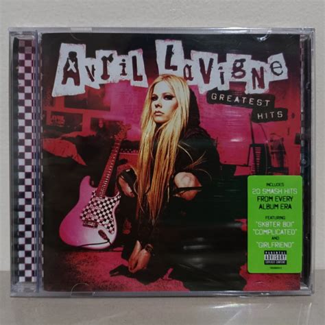 Jual Cd Avril Lavigne Greatest Hits 1cd Shopee Indonesia