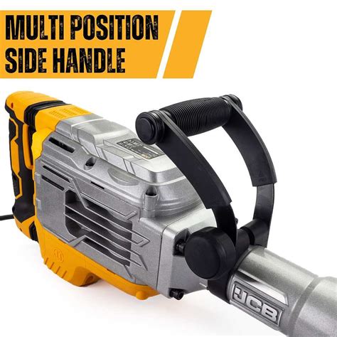 Jcb Corded 1700w Demolition Hammer Breaker In Case 1900bpm 75j Of