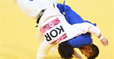 Md포토 남자 유도 안창림 안 밀린다