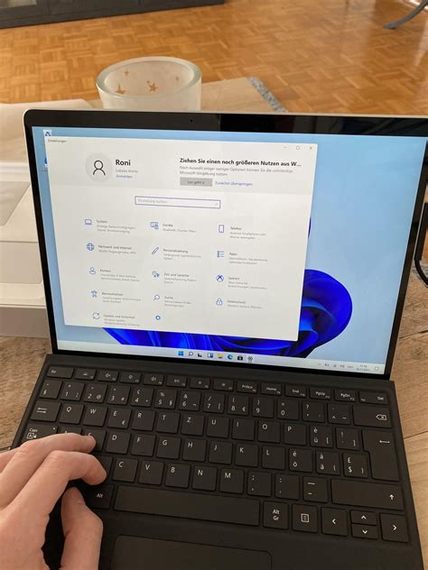 New Surface Pro X Showing Windows 10 Settings R Surface