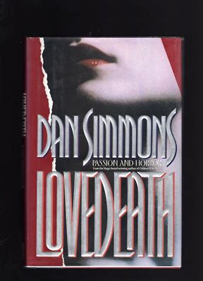 Dan Simmons Lovedeath 1st Edition 1st Print Hardcover In Dj Unread