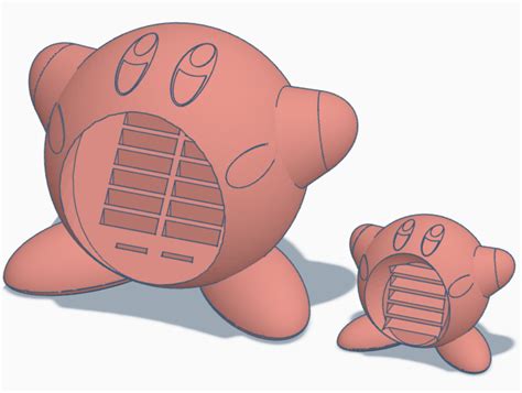 Stl File Kirby Switch Card Cartridge Case 👾・template To Download And 3d Print・cults