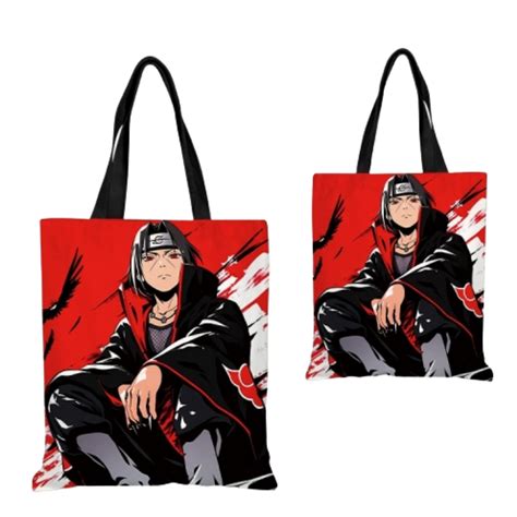 Naruto Itachi Uchiha Tote Bag Oziko Stationery Store