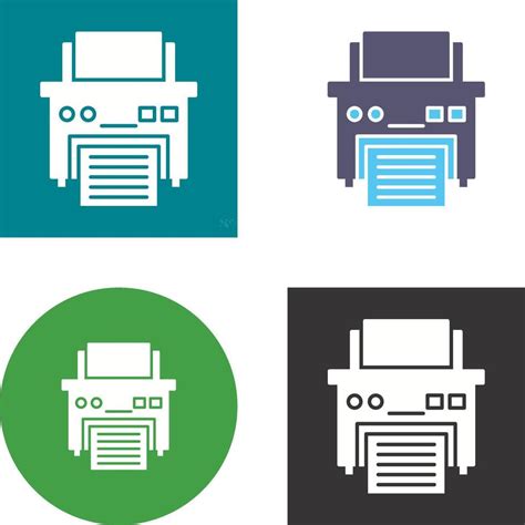 Printer Icon Design 44900419 Vector Art At Vecteezy