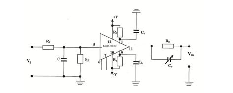 The Electronic Circuit Inside The Buffer Amplifier Download Scientific Diagram
