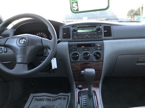 2005 Toyota Corolla Ce Interior