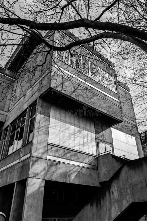 Example Of Brutalist Architecture Style Details Of Brutalist Concrete