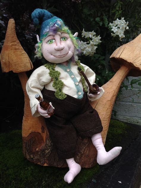 Clyde Snugglebum Woodland Ooak Art Doll Made By Becky Pennick Becky