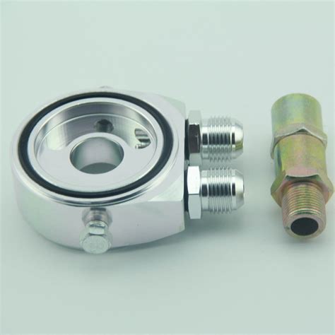 Oil Filter Cooler Sandwich Adapter Plate M20x15 34 16unf 18 Npt
