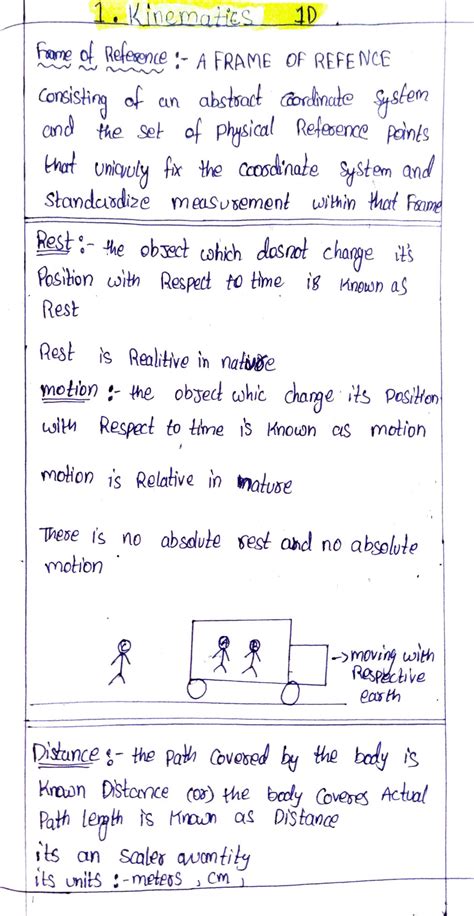 Solution Kinematics Jee Topper Notes Studypool