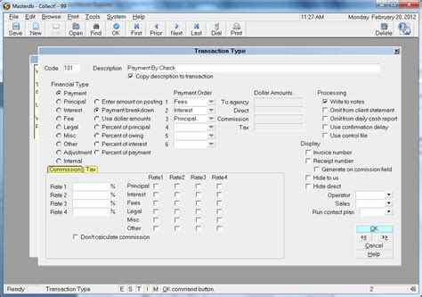 Transaction Type Sample Payment By Check Collect Help Transaction Type Sample Payment By Check Collect Help