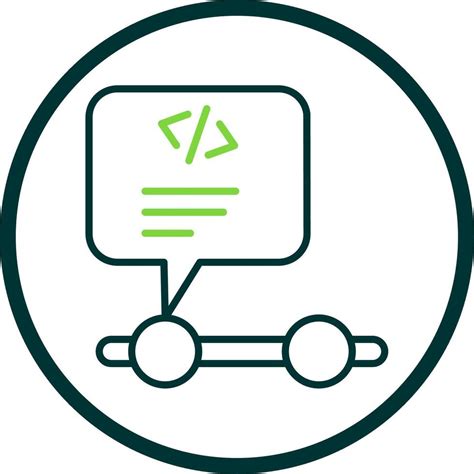 Programming Line Circle Icon Design 43630433 Vector Art At Vecteezy
