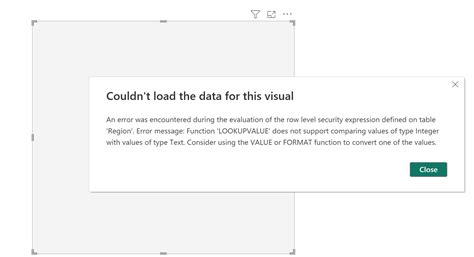 lookupvalue does not support comparing values of microsoft