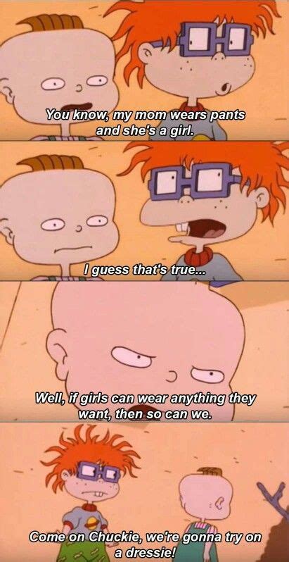 This Show Was So Deep And It Didnt Even Know It Chuckie Rugrats