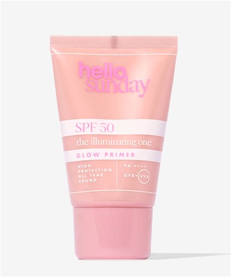 Hello Sunday The Illuminating One Glow Primer Spf50 At Beauty Bay