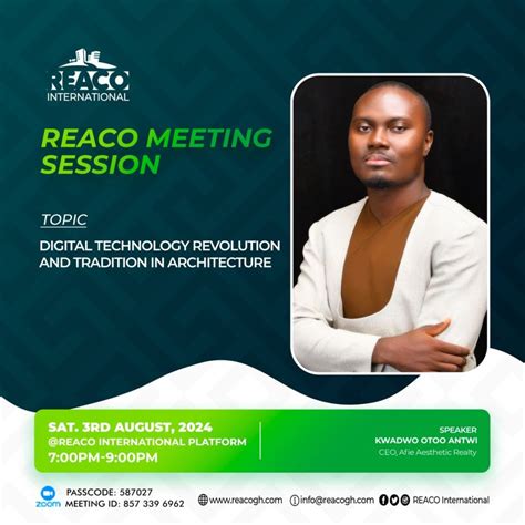 Ebenezer Duncan Eghan On Linkedin Reacomeetingsession