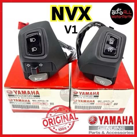 100 Ori Nvx Nvx155 V1 Handle Switch Lh Rh Kiri Kanan Horn Starter
