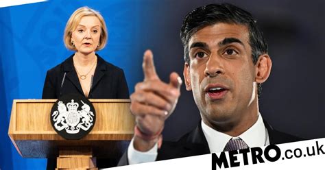 Rishi Sunaks Allies ‘launch Coordinated Effort To Oust Liz Truss