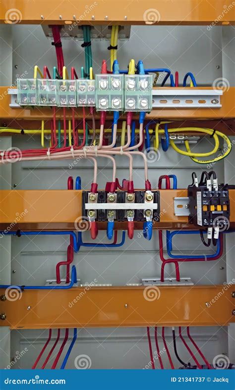 Electrical Patch Panel For Laboratory Circuit Equipment Stock Image 80505205