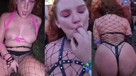 Ruiva Gostosa Se Masturbando Em Publico Em Festa Rave Cnn Amador