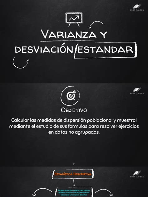 Medidas De Disperción Pdf Desviación Estándar Diferencia