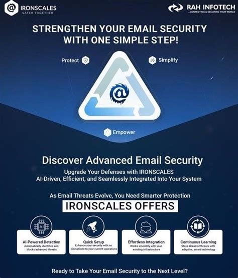 Boost Your Email Security With Ironscales Rah Infotech Posted On The