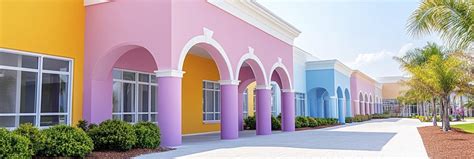 A Light Filled Contemporary School Structure Background Light Filled