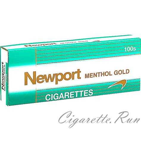 Newport Menthol Gold 100s Soft Pack Cigarettes Cigaretterun