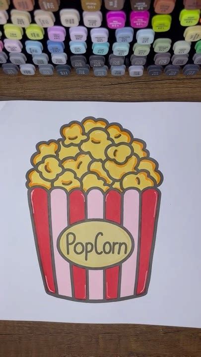 Relaxing Coloring Asmr From Coco Wyo Popcorn Shorts Asmr Coloring Coloringasmr Satisfying