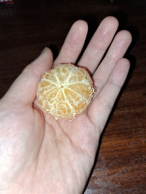 Peeled Mini Mandarin Orange Stock Image Image Of Orange Sweet 266976451