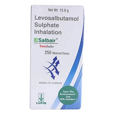 Salbair Levosalbutamol Transhaler At ₹ 500pack Jaripatka Nagpur