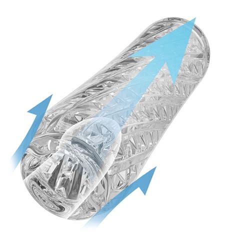 Mini Ribbed Pocket Cock Stroker Sleeve Male Masturbators Sex Toys For