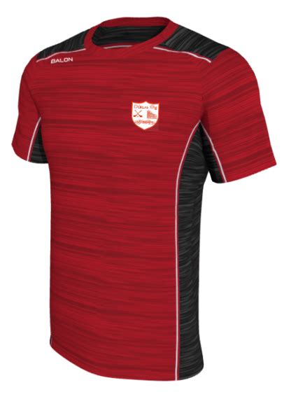 Durlas Og Melange T Shirt Red Balon Sports
