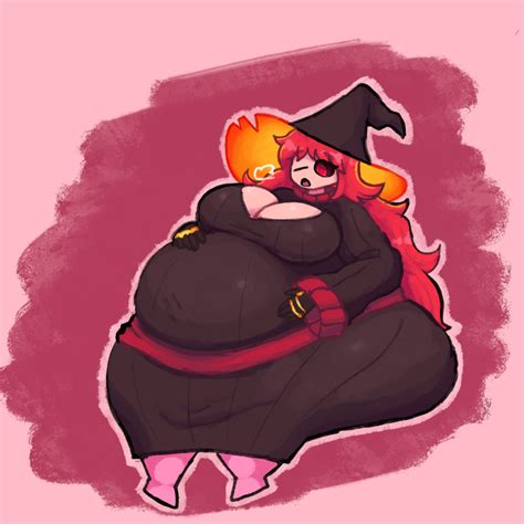 Rule 34 1girls Big Breasts Huge Belly Oc Plump Red Hair Thick Thighs