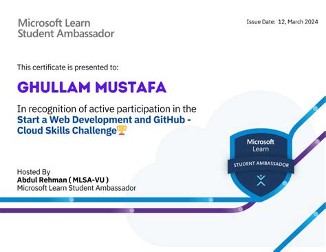 Ghullam Mustafa On Linkedin Webdevelopment Github Microsoftlearning Reactjs Html Css