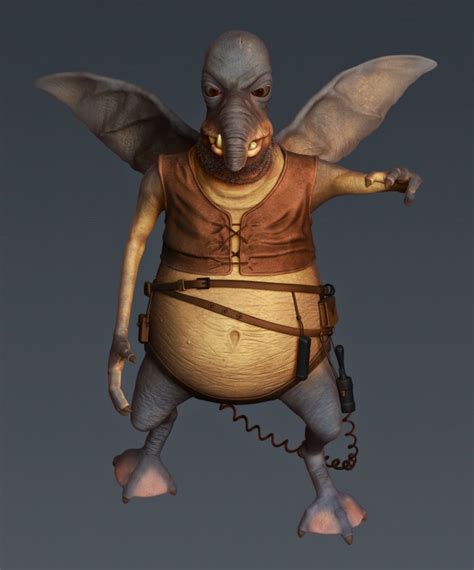 Rounuk Kumaran Art Works Watto From The Star Wars Series